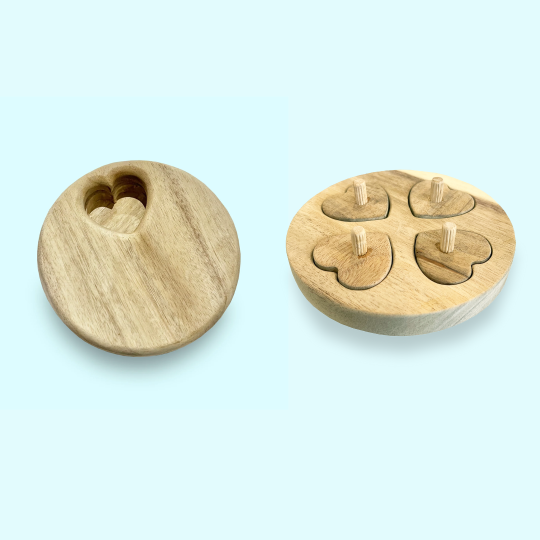 Heart Enrichment Toy Bundle – Cosy's Castles