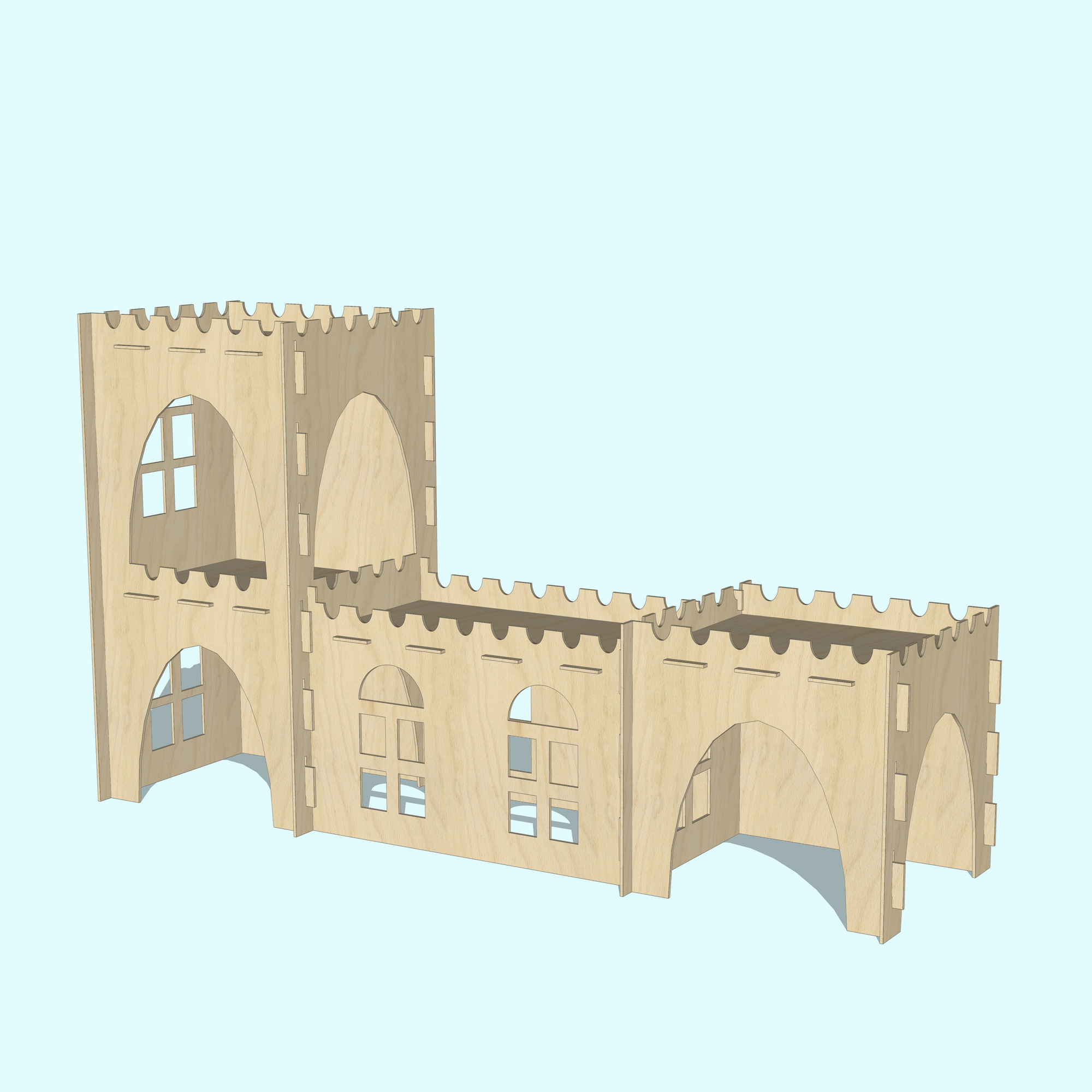 Giant Cosy's Double Storey Castle – Cosy's Castles