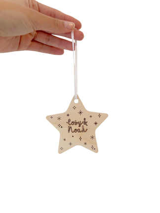 Personalised Star Tag – Cosy's Castles
