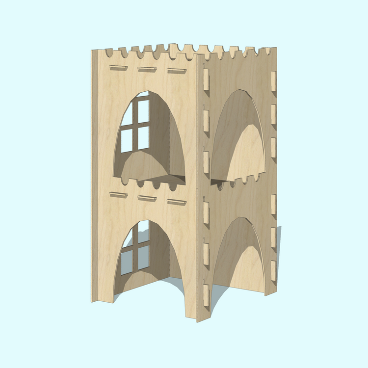 Giant Cosy's Double Storey Castle – Cosy's Castles